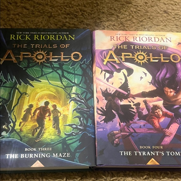 Walt Disney | Other | Rick Riordan The Trials Of Apollo Book Set | Poshmark